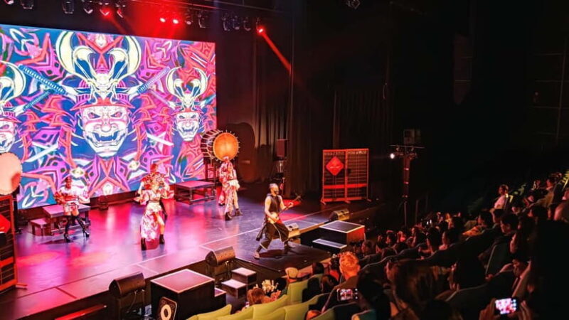 OSAKA NIGHT FUSION Japanese Taiko Kabuki Samurai Dance Show - Cost and Value