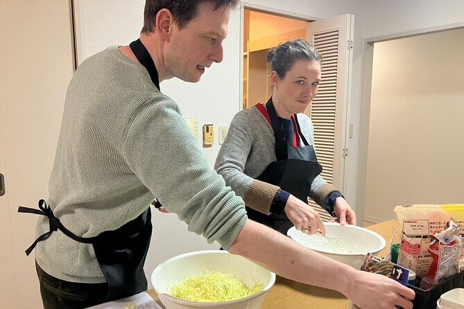 Osaka Okonomiyaki Cooking Class "Learn here and make it at home" - Frequently Asked Questions