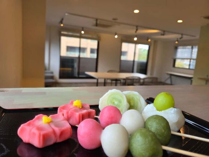 Osaka: Private Wagashi Making Class with Tea - Key Points