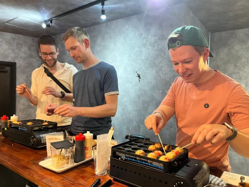 Osaka Sake Tasting with Takoyaki Cooking - Whats Included and How About the Value?