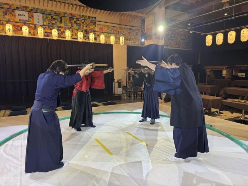 Osaka: Samurai Show & Experience with Wagyu Sukiyaki Option - The Samurai Show: A Brief but Engaging Performance