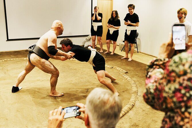 Osaka Sumo Experience with Live Show and Audience Challenge - What You Can Expect from the Osaka Sumo Experience