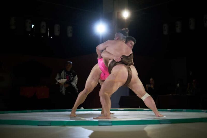 Osaka Sumo Show with Chanko Nabe & Private Van Transport - Key Points