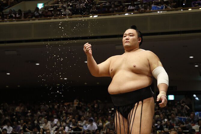 Osaka Sumo Wrestling Tournament Experience with Chair Seat Ticket - The Sum Up