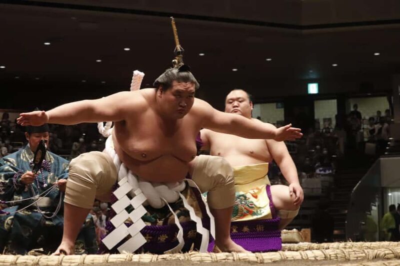 Osaka: Sumo Wrestling Tournament with Chair Seat Tickets - Key Points