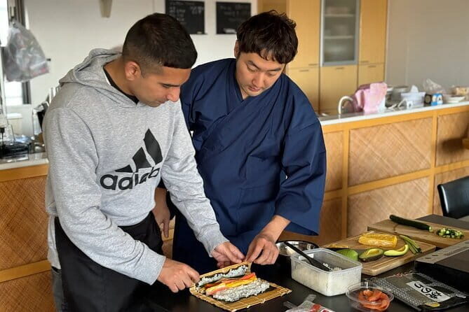 Osaka Sushi making Class with Venue and Equipment fee Included - Key Points