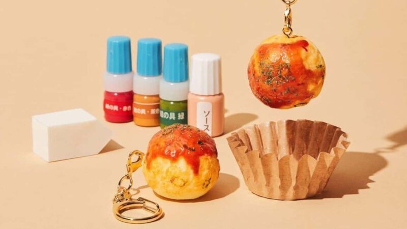 Osaka: Takoyaki Keychain-Making Workshop - Key Points