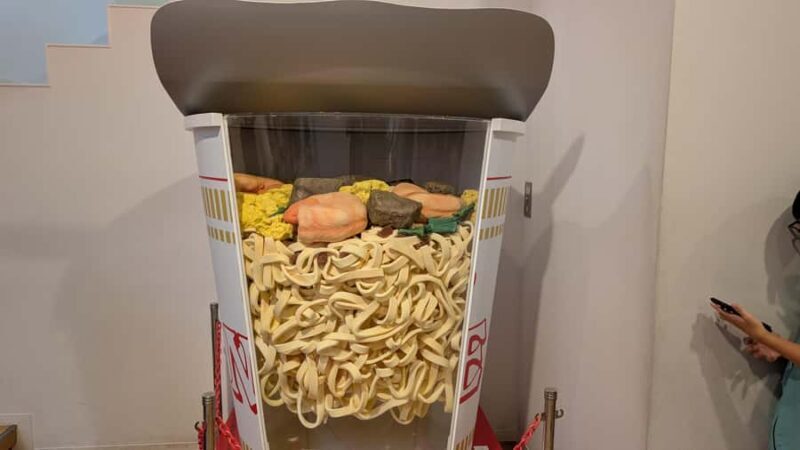 Osaka: UNIQUE Cup Noodles Museum and Planes up close - An In-Depth Look at the Experience
