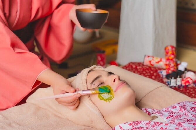 Osaka Zen Matcha facial pack & head spa at the temple  - Discovering Serenity: A Review of Osaka Zen Matcha Facial & Head Spa Tour