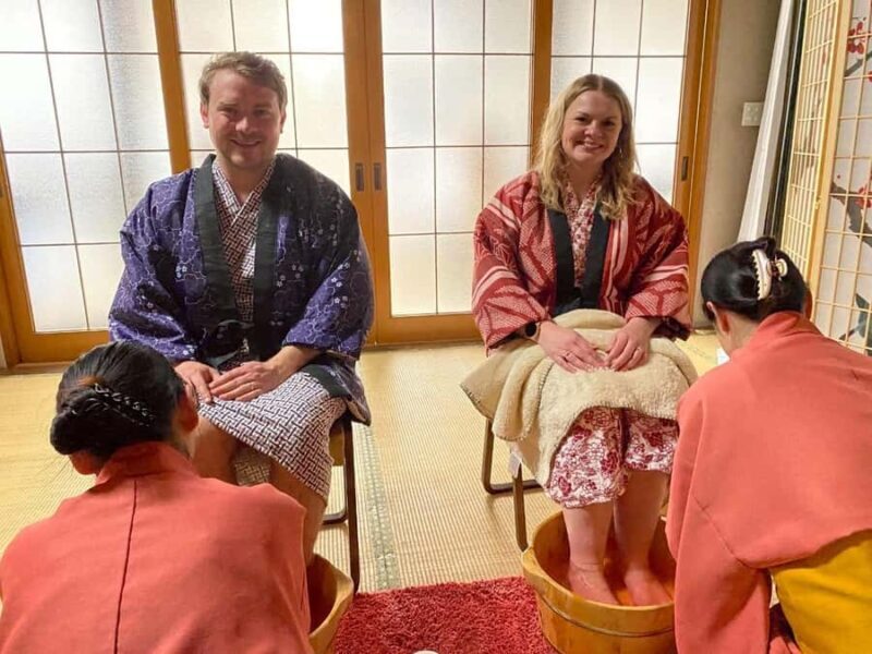 Osaka:Zen Tea Ceremony and Foot Bath Experience45min - Key Points