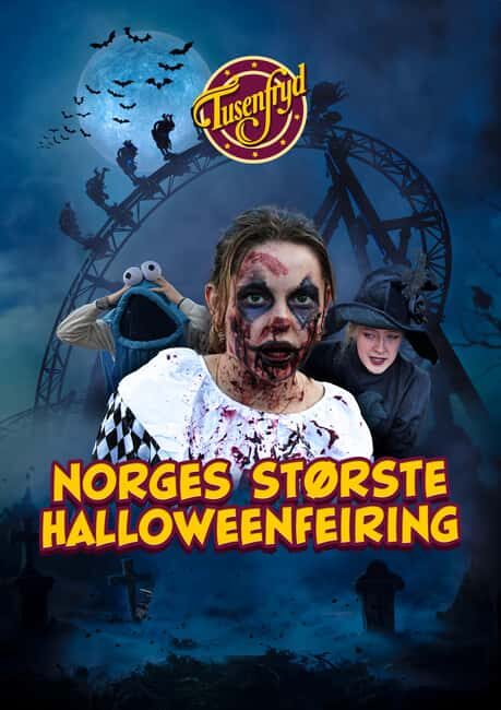 Oslo: Tusenfryd Halloween Entry Ticket - Experience Norway’s Largest Halloween Event at Tusenfryd