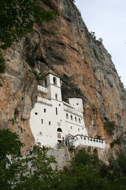 Ostrog Monastery from Budva and Petrovac - The Monastery’s Unique Appeal