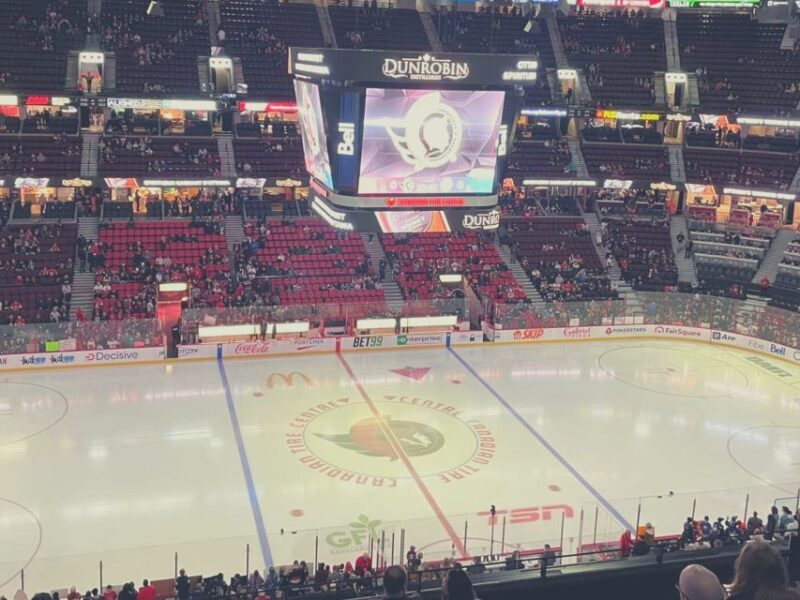 Ottawa: Ottawa Senators Ice Hockey Game Ticket - The Heartbeat of Ottawa Hockey: The Canadian Tire Centre