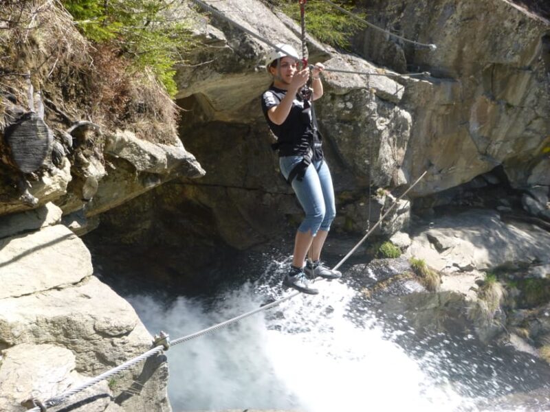 Ötztal: Via Ferrata Climbing at Stuibenfall - How the Tour Unfolds