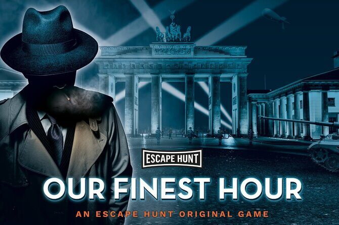Our Finest Hour An Escape Hunt Experience - What Is "Our Finest Hour"?
