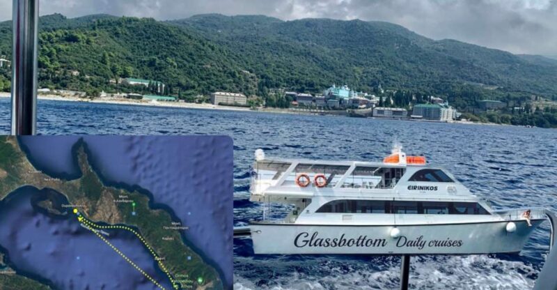 Ouranoupoli: Mount Athos Sightseeing Glass-Bottom Boat Tour - The Itinerary Breakdown: What You’ll See and Experience