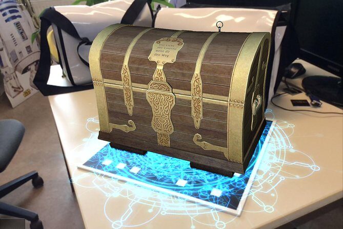 Outdoor escape game - the magical portal - The Setup: Starting Point and Overall Flow