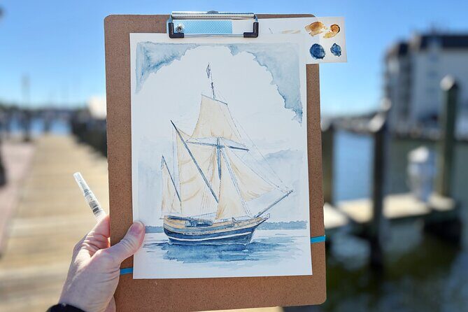 Outdoor Watercolor Class in Annapolis the Sailing Capital of USA - Key Points