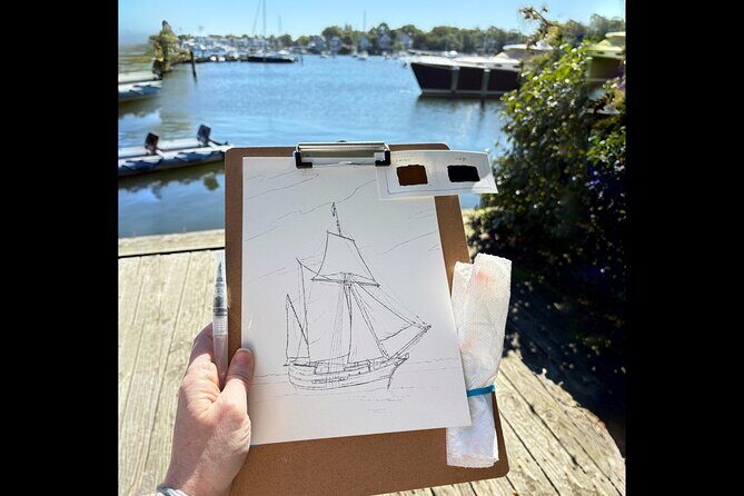 Outdoor Watercolor Class in Annapolis the Sailing Capital of USA - What Participants Say
