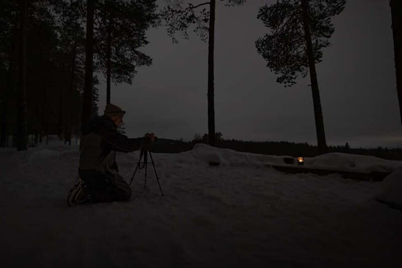 Överkalix : Photography Workshop by Night in Swedish Lapland - Analyzing the Value