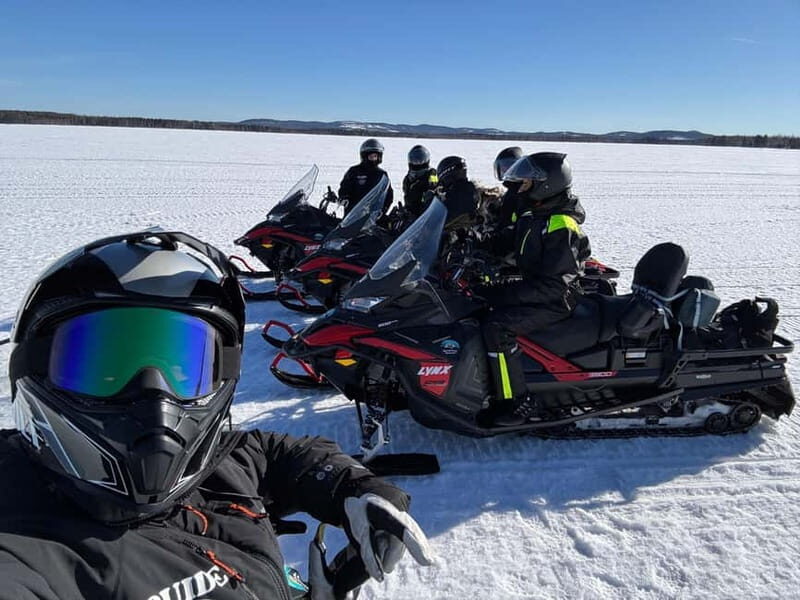 Överkalix: Snowmobile Safari with Lunch and Swedish Fika - A Well-Balanced Arctic Adventure
