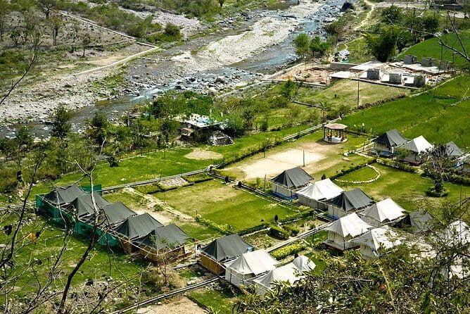 Overnight at the riverside, Rishikesh - Key Points