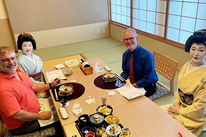 Ozashiki Geisha Plan with Lunch - Key Points