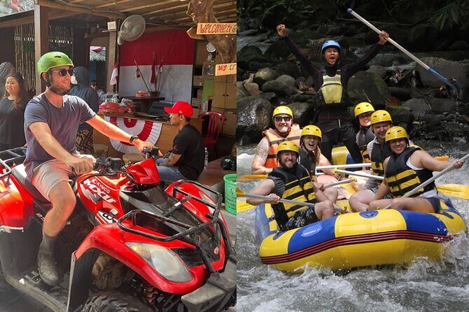 Package ATV Ride + Ubud Rafting Include Private Transport Hotel Pick-Up & Return - Key Points