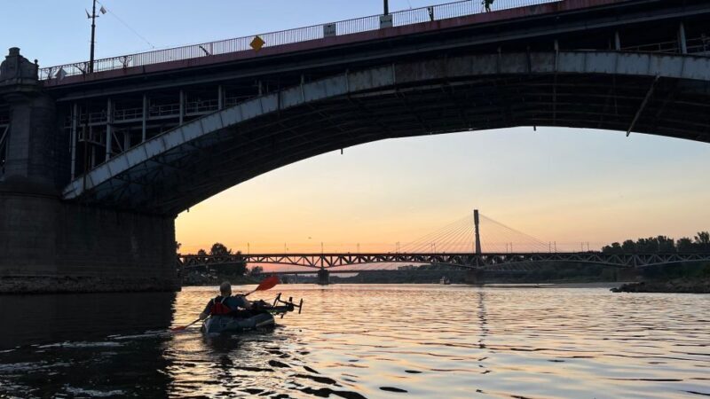 Packrafting kayaking guided tour Vistula river Warsaw Poland - An Authentic and Enjoyable Way to See Warsaw