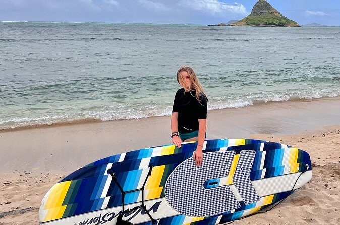 Paddle boarding and hiking adventure at Mokoli'i Island. - The Hike and Scenic Highlights