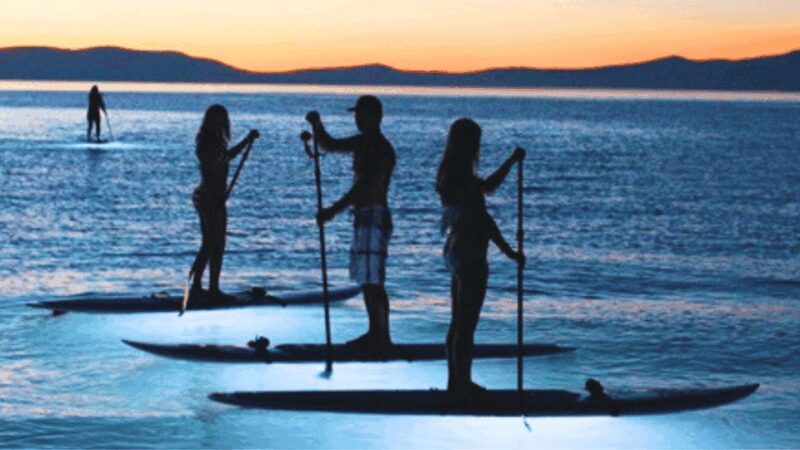 Paddle Surf with Led lights at sunset in Menorca - FAQ
