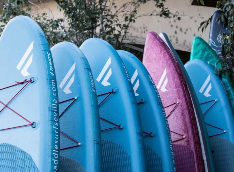 Paddle surfing routes and classes in Zahara de los Atunes - Key Points
