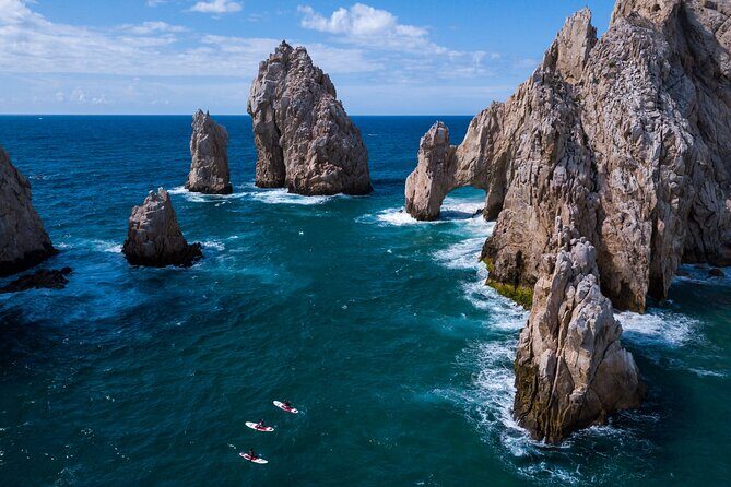 Paddleboard Expedition to the Arch of Cabo San Lucas, Lovers Beach & Snorkel - Lovers Beach & Divorce Beach