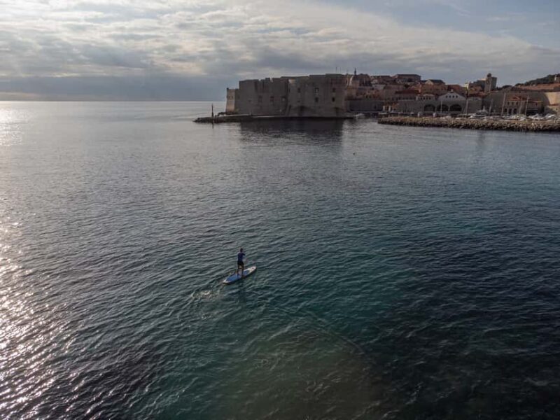 Paddleboard into the sunset from Lokrum Island in Dubrovnik - A Detailed Look at the Experience