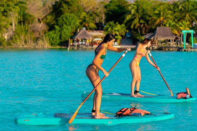 Paddleboard or kayak sunrise tour in Bacalar lagoon - The Itinerary and Its Charm