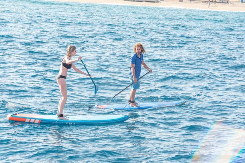 Paddlesurf Lesson in Barcelona - A Well-Balanced Experience for All