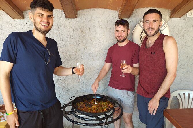 Paella Class, Winery and Bike Ride with Hotel Pickup from Sitges - Learning to Cook Paella: Hands-On Culinary Fun