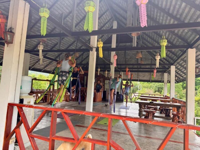 Pai: Sunset Trapeze Yoga Class with Smoothie - The Reward: Smoothie and Refreshments