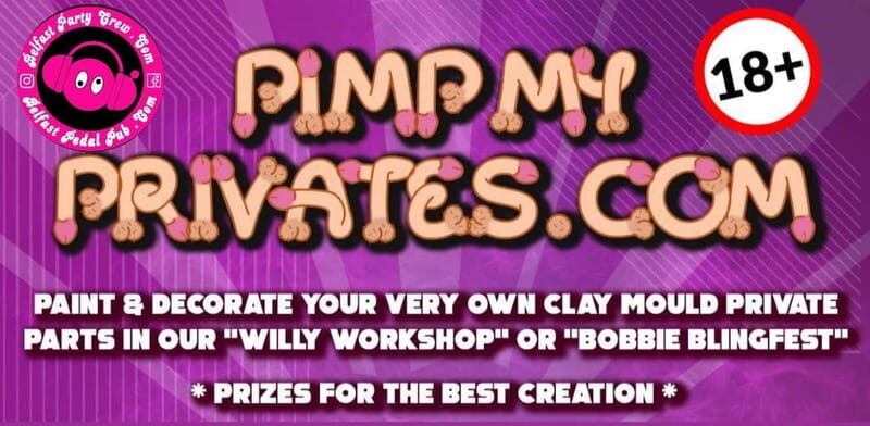 Paint a Private Clay Mould in Belfast perfect for HenParties - Key Points