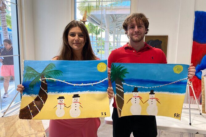 Paint and Sip at the Gallery and Wine Bar - Key Points