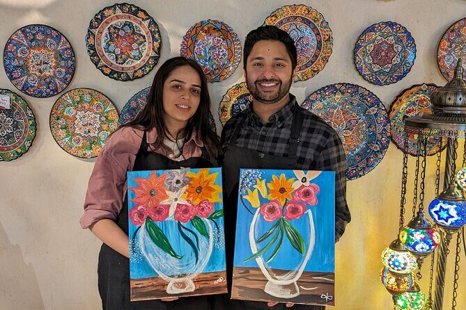 Paint and Sip Classes Melbourne: Acrylic Art, Canvas & Wine - What Does the Class Include?