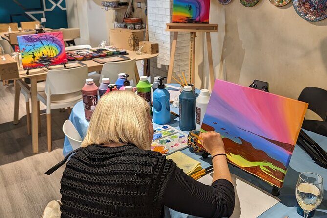 Paint and Sip Classes Sydney: Acrylic Art, Canvas & Wine - The Cost & Value for Money
