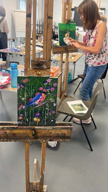Paint and Sip in kent - How the Workshop Is Structured