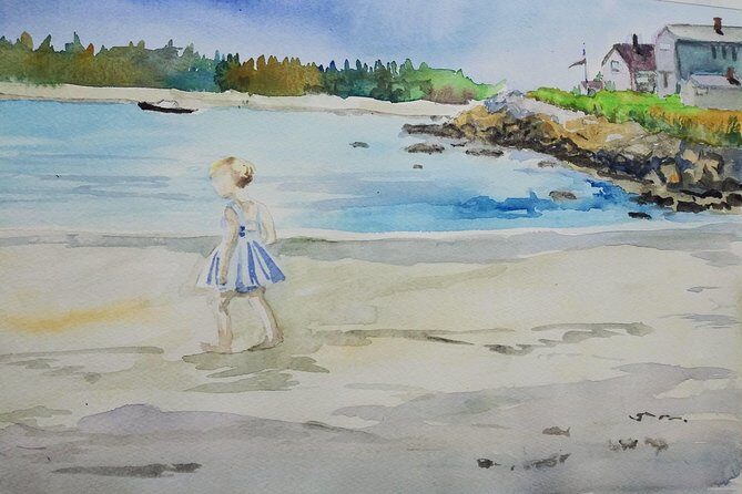 Paint Outdoors in Portland, Maine - What to Expect During the Class