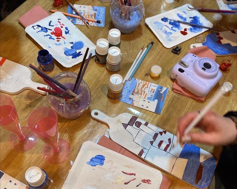 Paint, Sip, and Savor Local Flavors: Unique Local Experience - A Deeper Look into the Dubrovnik Artistic & Culinary Experience