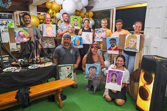 Paint & Sip Experience Rarotonga - FAQ