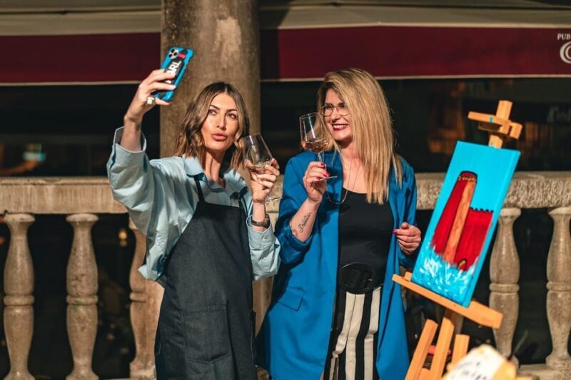 Paint & Sip: Unleash Your Creativity, One Glass at a Time! - Key Points
