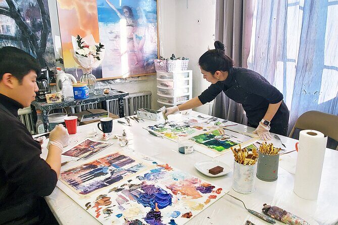 Paint Your New York-Inspired Masterpiece - A Creative Take on NYC in Brooklyn