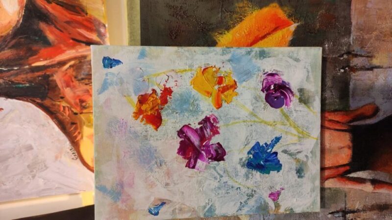 Painting class in Rome near Piazza Navona - The Studio Environment: Atmosphere and Facilities