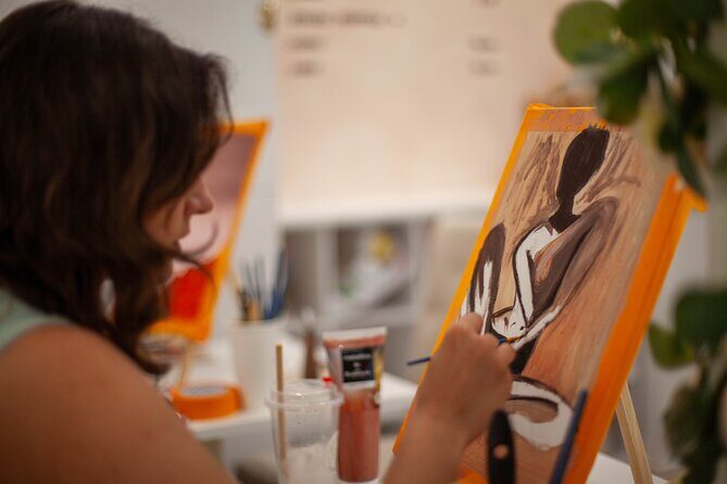 Painting Experience in an Art Café in Paris - Key Points
